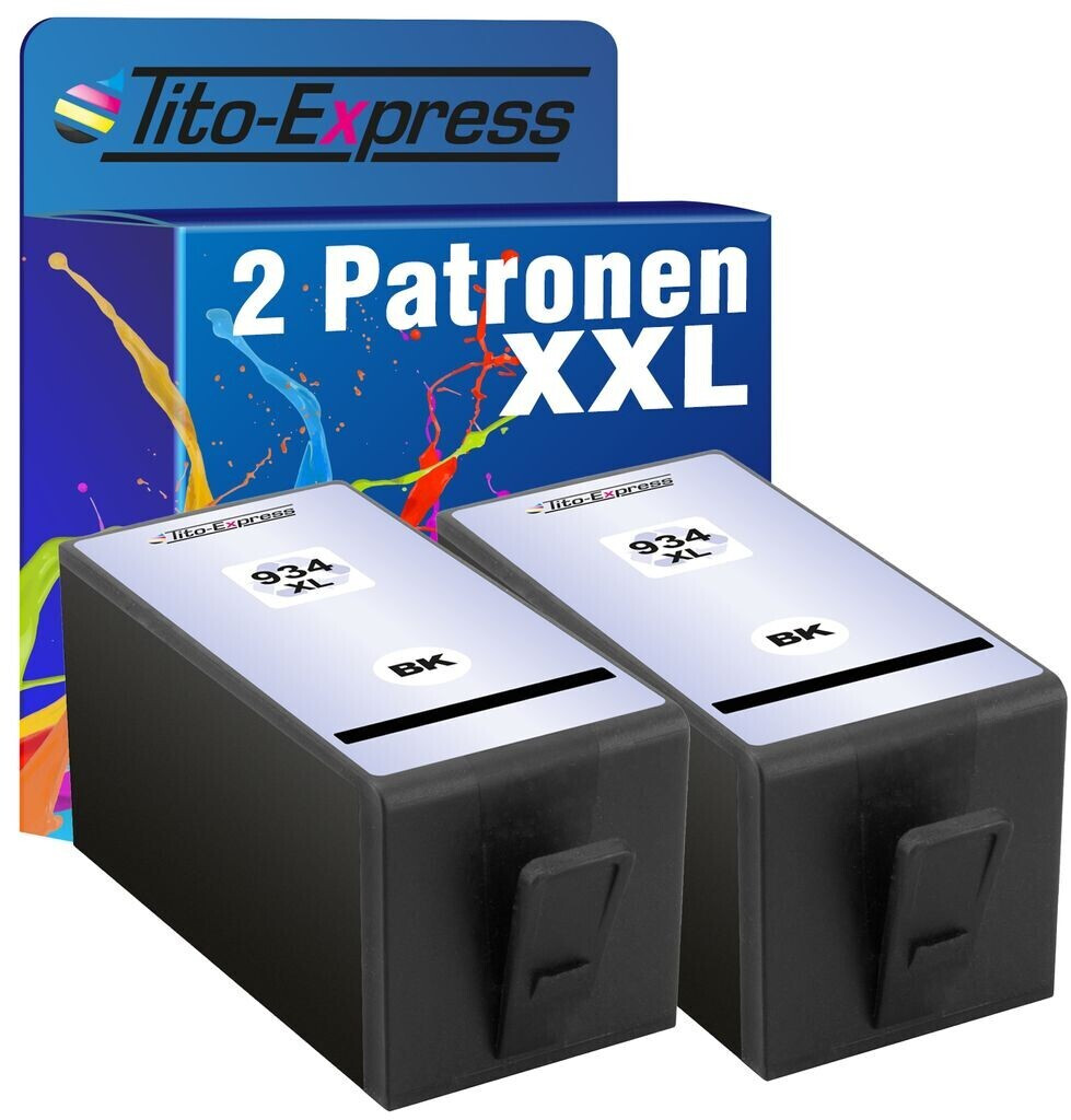 Tito Express Patronen als Ersatz für HP 934XL und 935XL Black