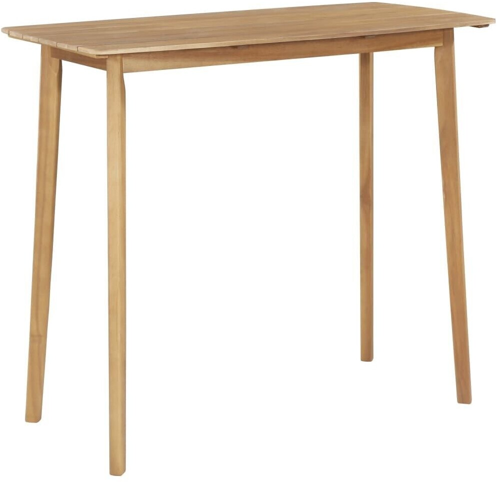 VidaXL Bartisch Cm Akazien Massivholz Ab Preisvergleich Bei Idealo De