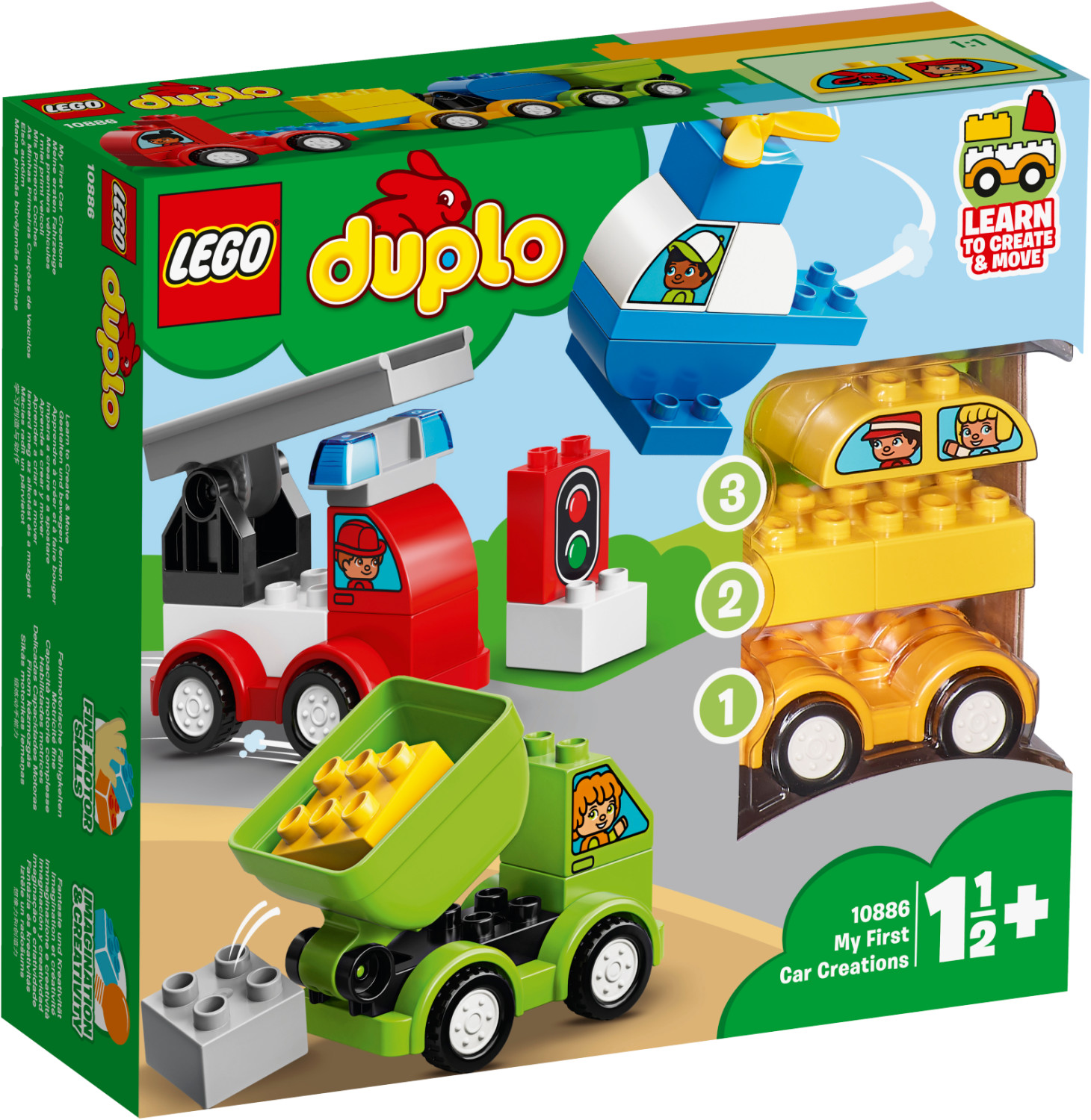 LEGO Duplo Meine Ersten Fahrzeuge 10886 Ab 14 80 Preisvergleich