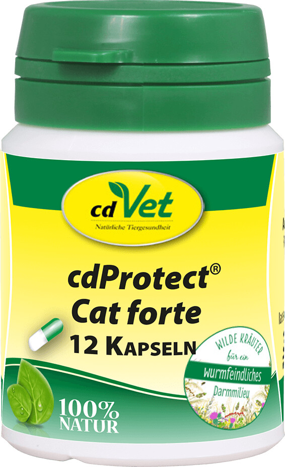 cdVet cdProtect Cat forte 12 Kapseln ab 10,78 € | Preisvergleich bei ...
