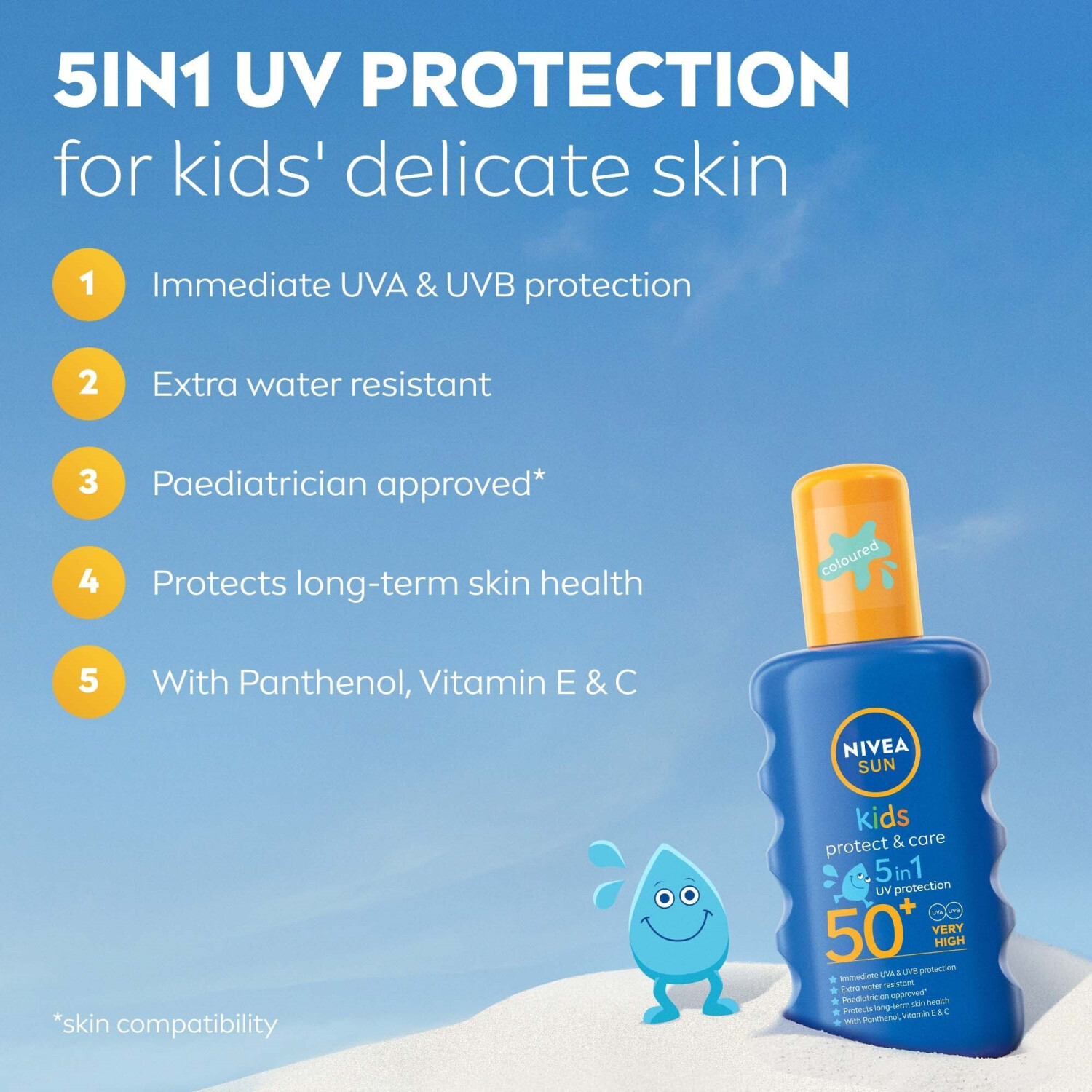 Buy Nivea Sun Spray kids SPF 50+ from £5.00 (Today) – Best Deals on ...