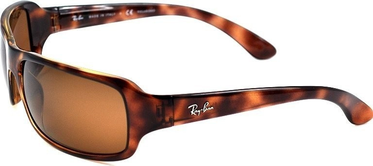 Ray-Ban Highstreet RB4075 642/57 (havane/polarisé brun cristal) au ...