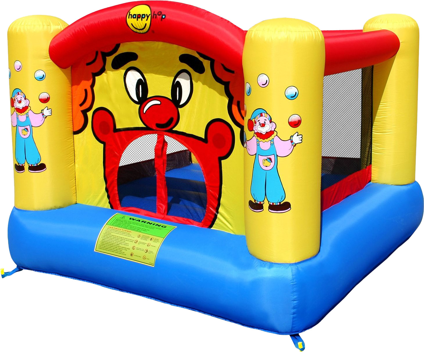 HappyHop Hüpfburg Clown mit Rutsche ab 149,00 € | Preisvergleich bei ...