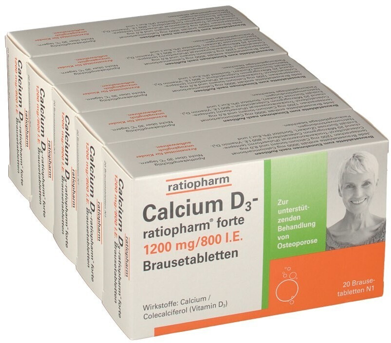Calcium D3 Forte Brausetabletten (100 Stk.) ab 33,19 € | Preisvergleich ...