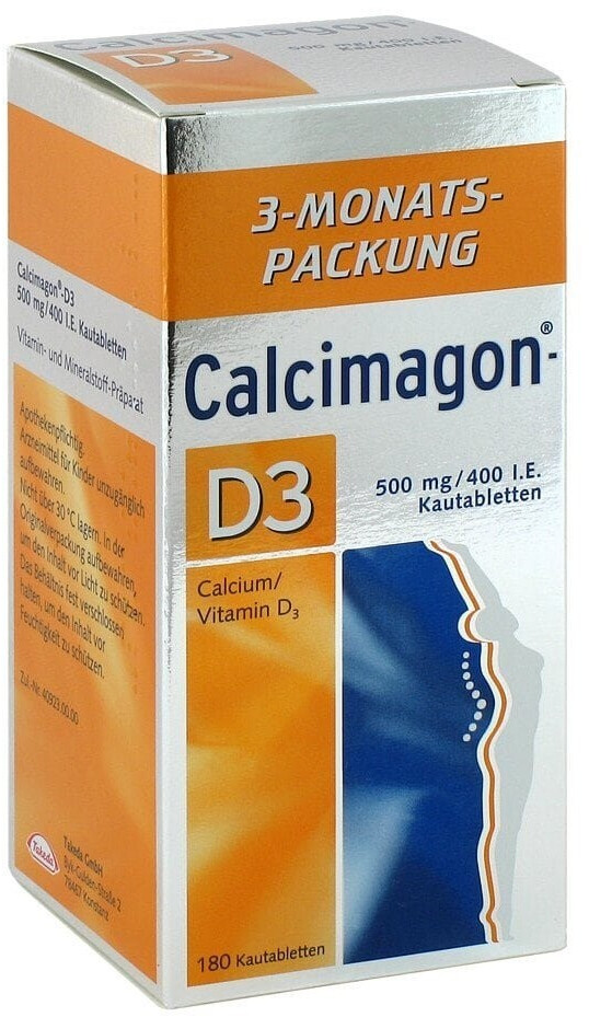 Calcimagon D3 Kautabletten (180 Stk.) ab 29,31 € (Mai 2024 Preise ...