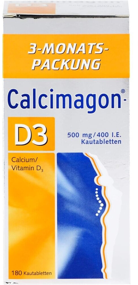 Calcimagon D3 Kautabletten (180 Stk.) ab 29,31 € (Mai 2024 Preise ...