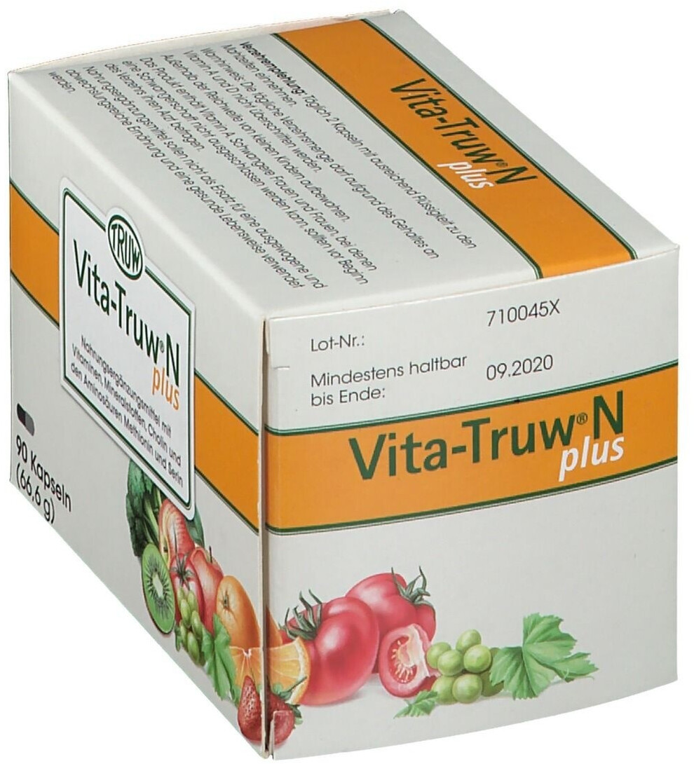 TRUW Arzneimittel Vita Truw N Plus Kapseln 90 Stk. ab 19,74 ...