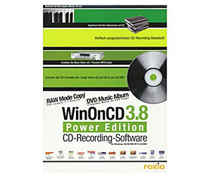 Roxio WinOn CD 3.8 (DE) (Win) ab 6,99 € | Preisvergleich bei idealo.de