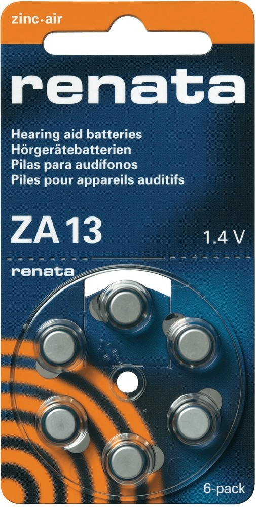 Renata ZA13 Knopfzelle PR48 Batterie 1,4V 305 mAh (6 St.) ab 3,17 € | Preisvergleich bei idealo.de