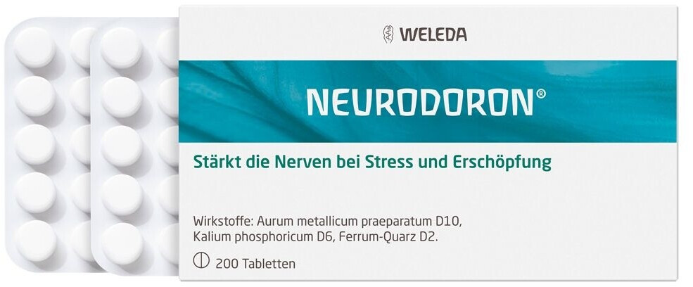 Weleda Neurodoron Tabletten (200 Stk.) ab 20,14 € (Mai 2022 Preise ...