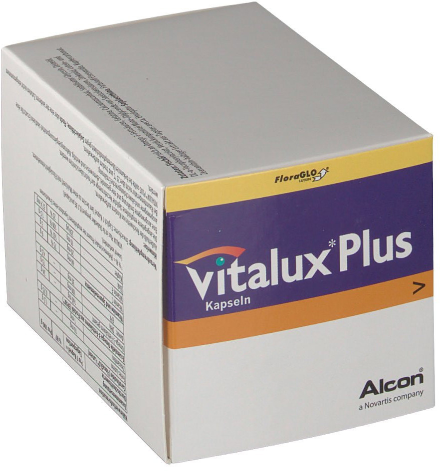 Novartis Vitalux Plus Lutein u. Omega 3 Kapseln (84 Stk.) ab € 34,38 ...