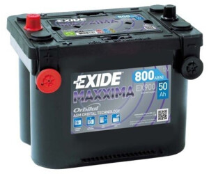 Exide Maxxima 900 12V 50Ah ab 227,67 € | Preisvergleich bei idealo.de