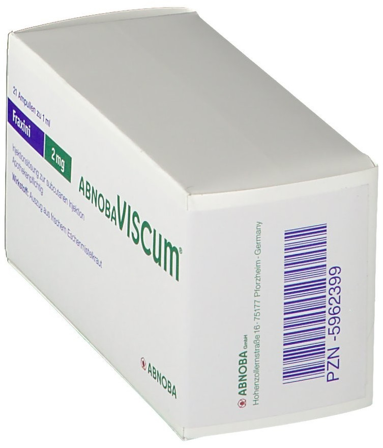 Abnoba Abnobaviscum Fraxini 2 Mg Amp. (21 Stk.) ab 188,89 ...