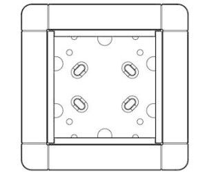 Ritto Portier Rahmen UP 1-fach (18811) ab 43,85 € | Preisvergleich bei ...
