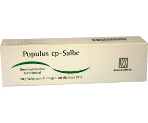 Iso-Arzneimittel POPULUS CP. Salbe (50 g) ab 7,84 € | Preisvergleich ...