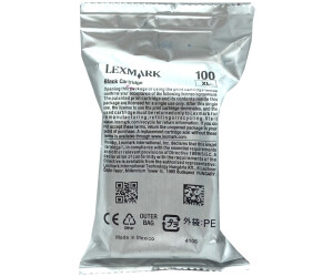 Lexmark Nr. 100XL schwarz (14N1068) ab 34,95 € | Preisvergleich bei ...