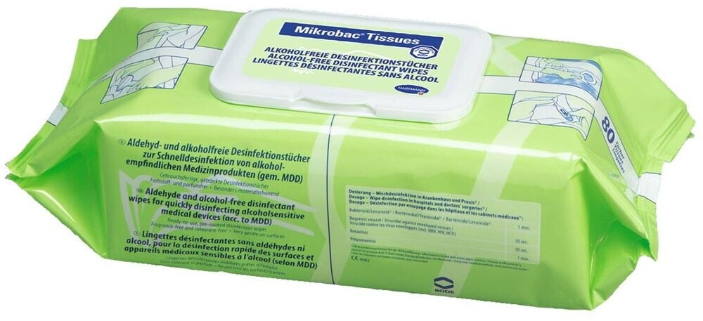 Bode Mikrobac Tissues (80 Stk.) ab 6,45 € | Preisvergleich bei idealo.de
