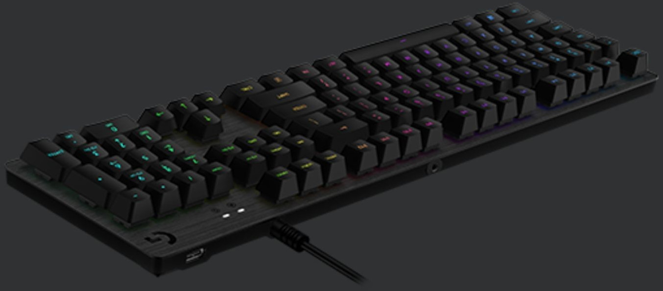 Logitech G512 Carbon (Linear)(GX Red)(DE) au meilleur prix sur idealo.fr