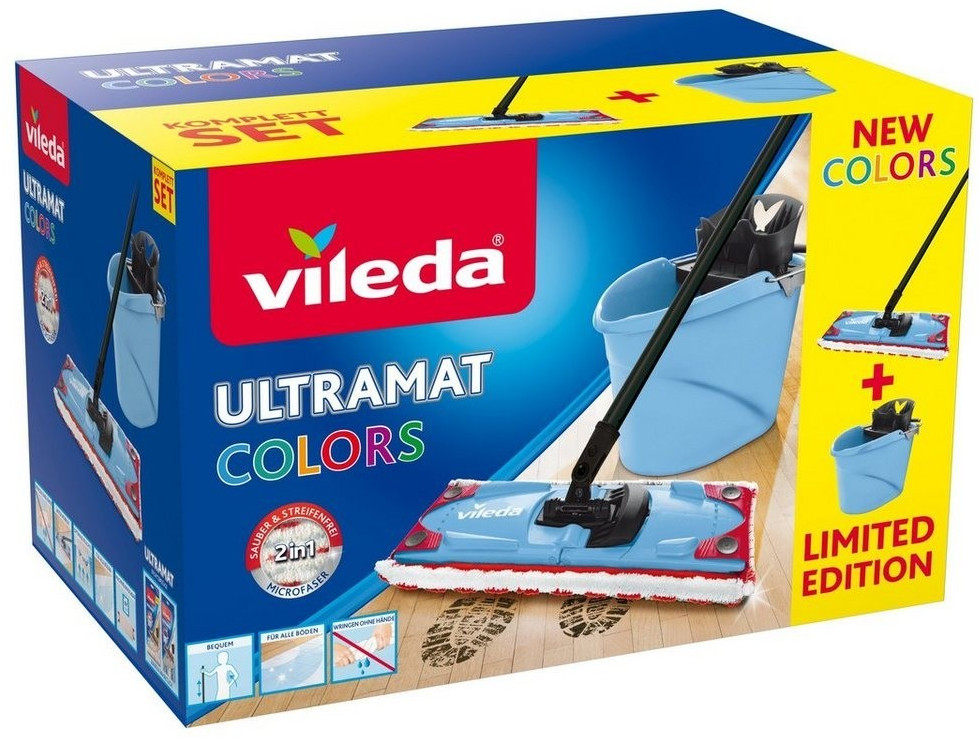 Vileda Ultramat Colors 2in1 Set blue au meilleur prix sur idealo.fr