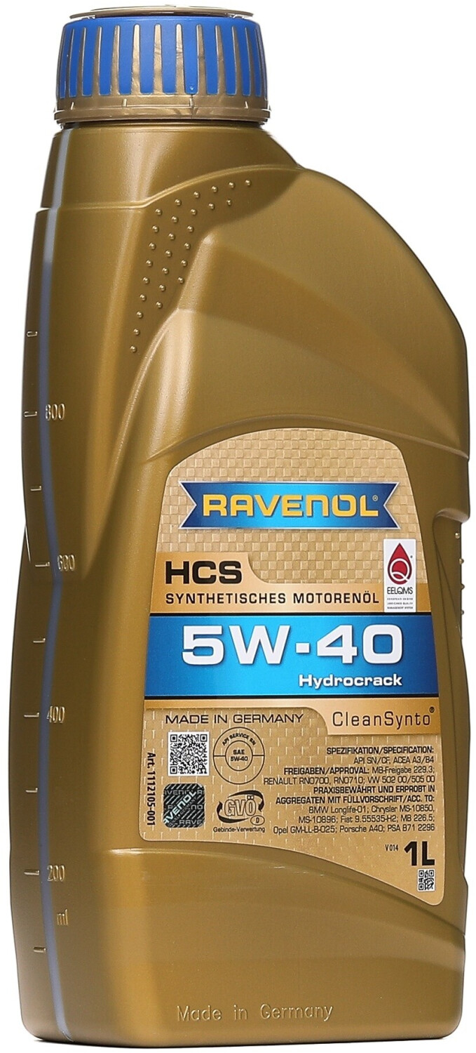 Ravenol HCS 5W-40 desde 11,26 € | Compara precios en idealo