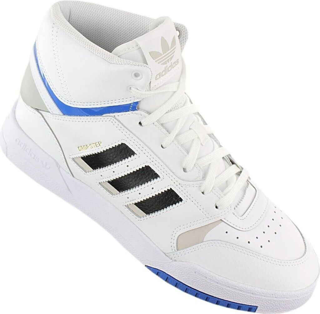 Buy Adidas Drop Step footwear white/metal grey/glory blue from £45.47 ...