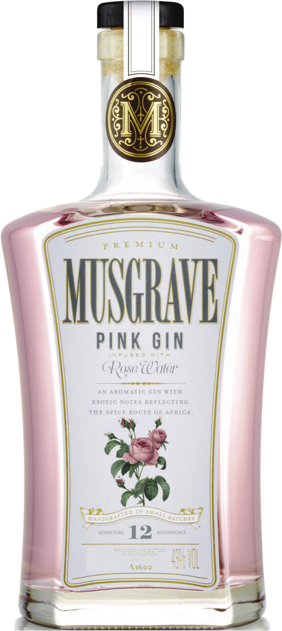 Musgrave Pink Gin Premium 0,7 l 43 % ab 47,90 € | Preisvergleich bei ...