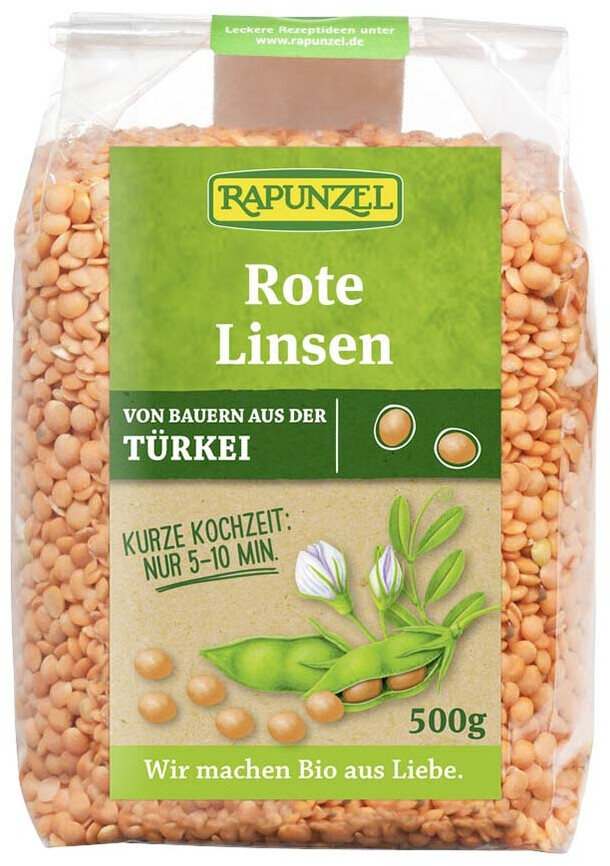 Rapunzel Bio Rote Linsen (500g) ab € 3,79 | Preisvergleich bei idealo.at