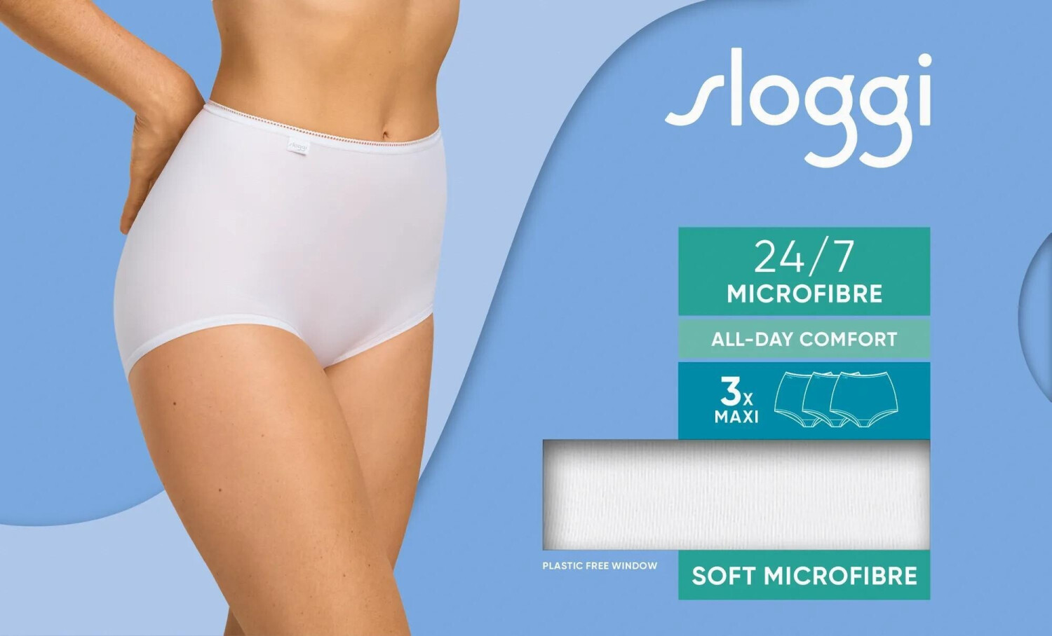 Sloggi 24/7 Microfibre Maxi Briefs 3-Pack ab 6,90 € | Preisvergleich ...