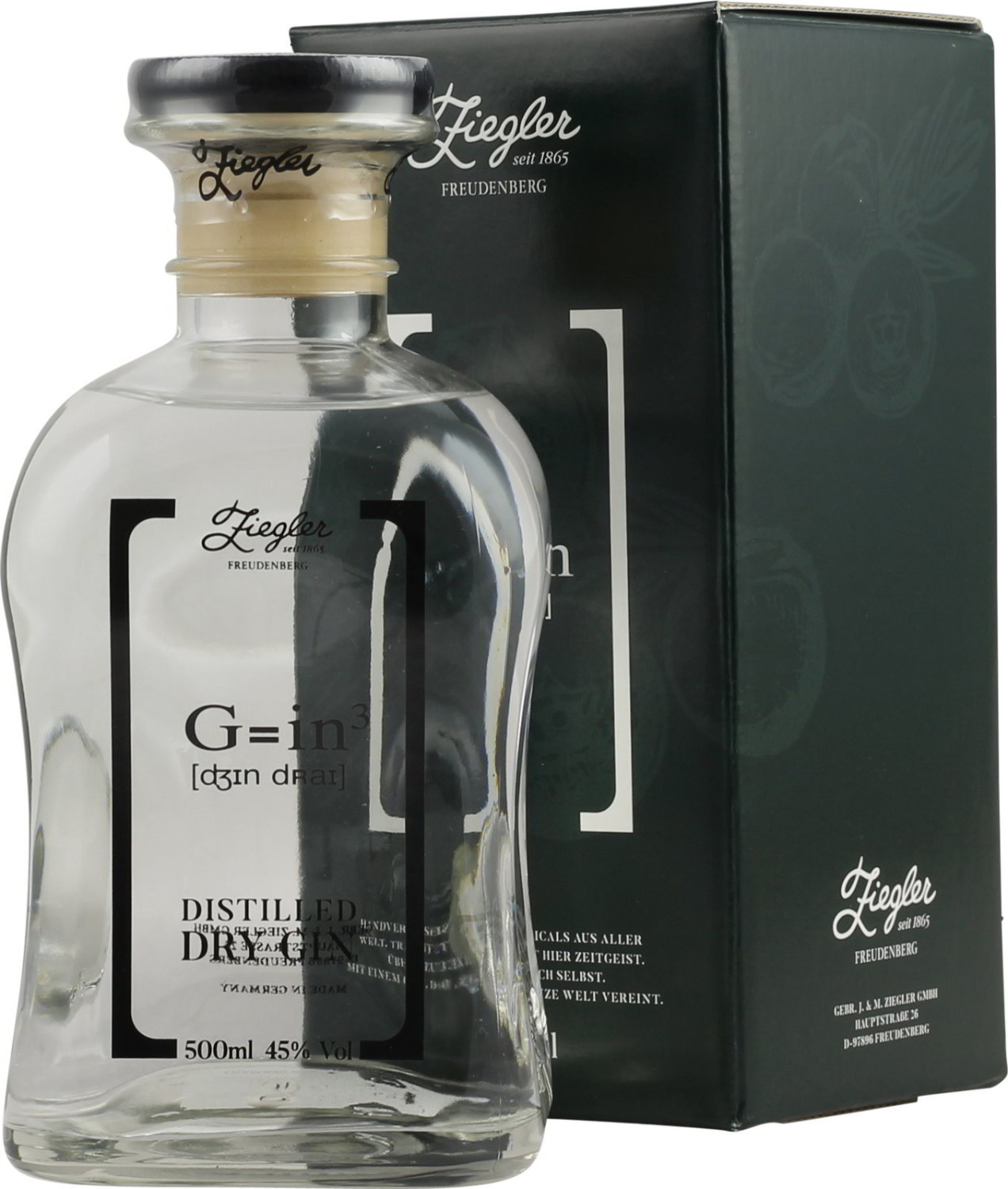 Ziegler Classic G=in³ 45% 0,5l + Geschenkbox ab 25,90 ...