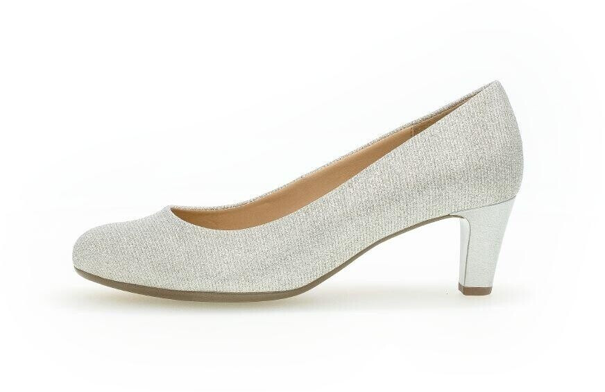 Gabor Court Shoes (41.400) silver metallic au meilleur prix sur idealo.fr