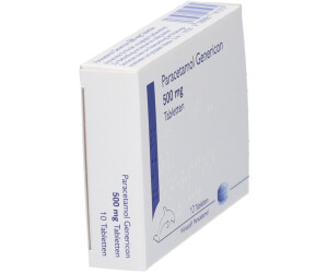Paracetamol Genericon Tabletten 500 mg (10 Stk.) ab € 1,20 ...