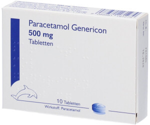 Paracetamol Genericon Tabletten 500 mg (10 Stk.) ab € 1,20 ...