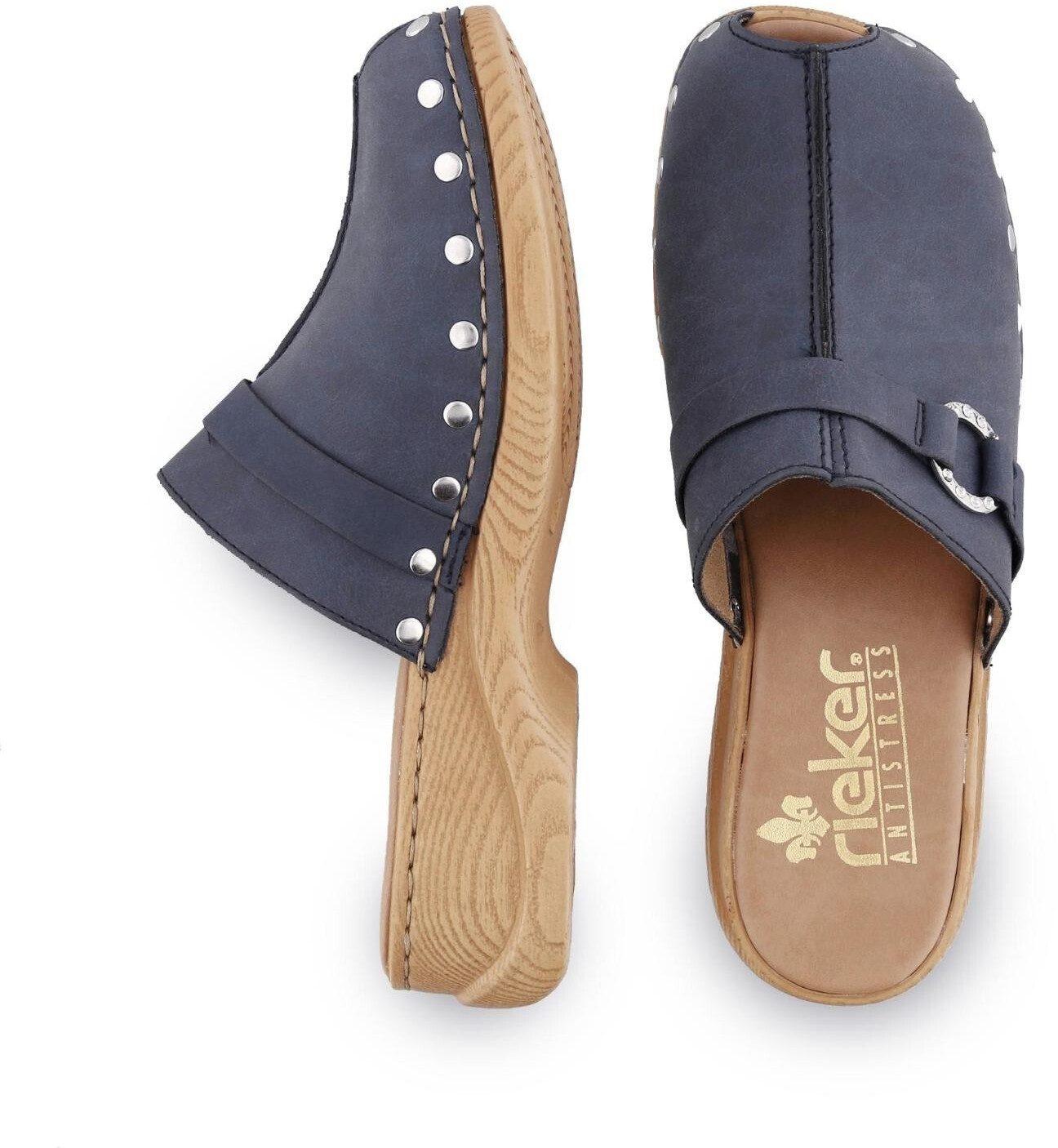 Rieker Women's Clogs (65062) blue ab 26,97 € | Preisvergleich bei idealo.de