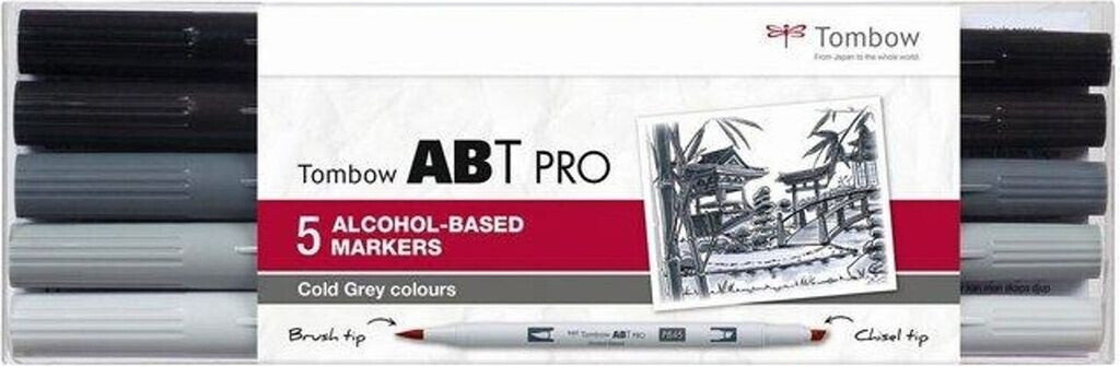 Tombow Abt Pro 5er Set Cold Grey Colors ab 16,99 € | Preisvergleich bei ...