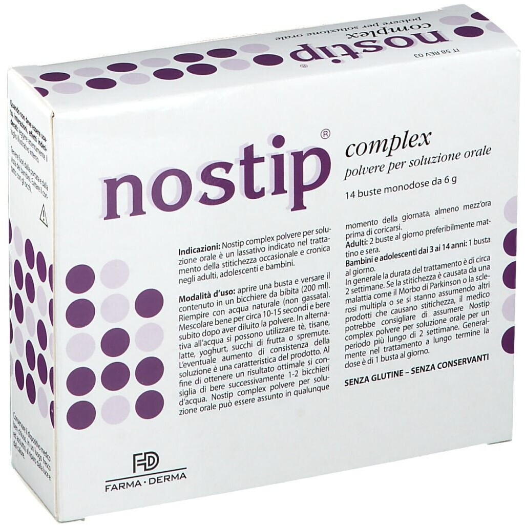 Nostip Complex Polvere (14 Bust) a € 12,68 (oggi) | Migliori prezzi e ...