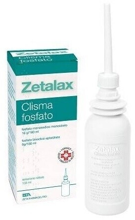 Zetalax Clisma Fosfato (133ml) a € 1,48 (oggi) | Migliori prezzi e ...