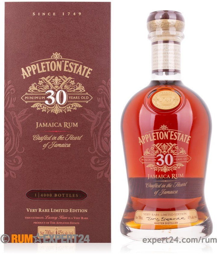 Appleton Estate 30 YO Jamaica Rum 45% 0,70l ab 599,98 ...