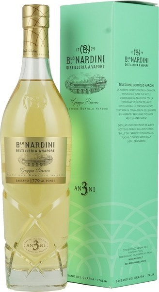 Nardini Grappa Riserva 3 Anni 0,7l 42 % ab 49,90 € | Preisvergleich bei idealo.de