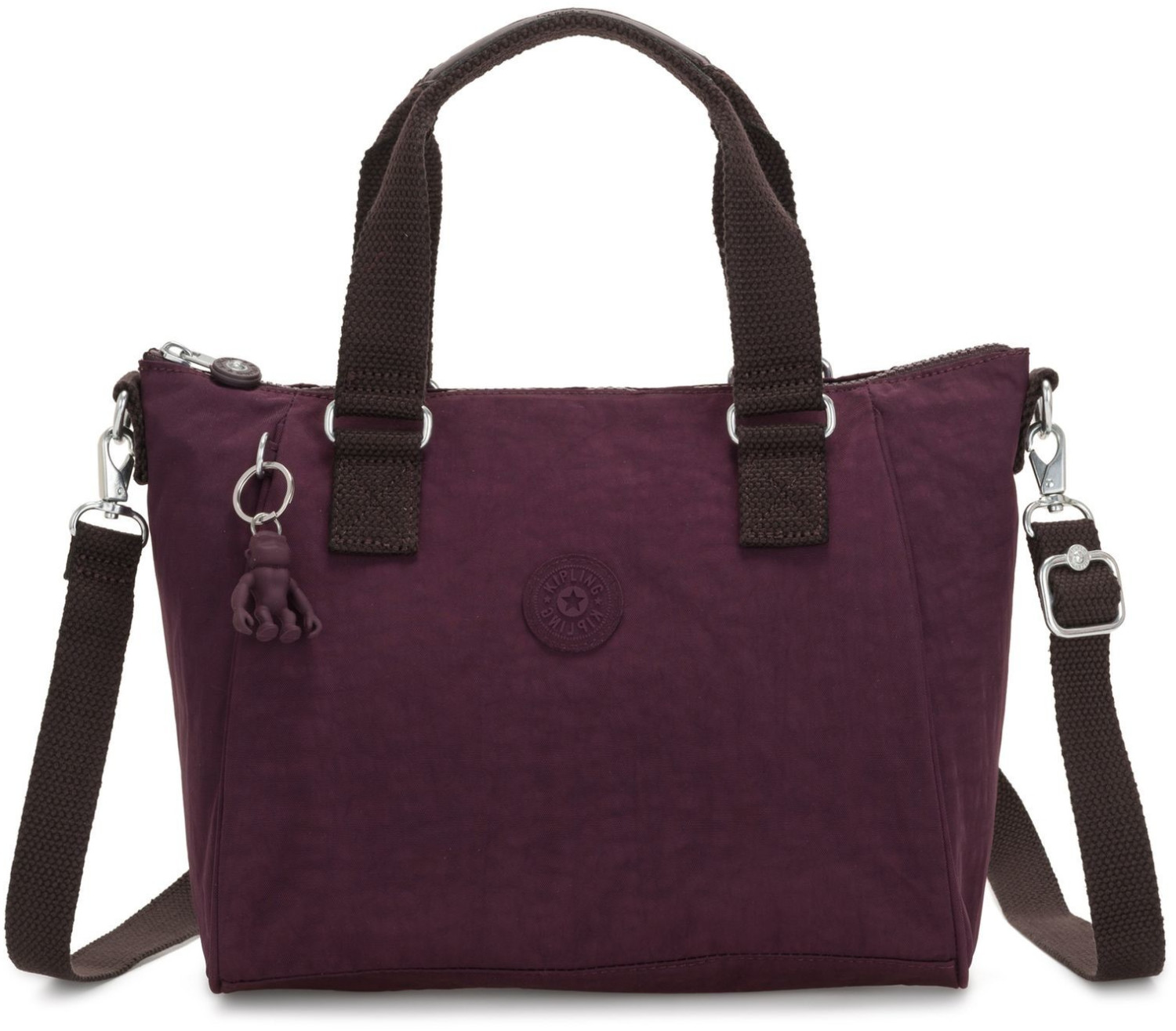 Kipling Amiel Medium Handbag dark Plum ab € 68,25 | Preisvergleich bei ...