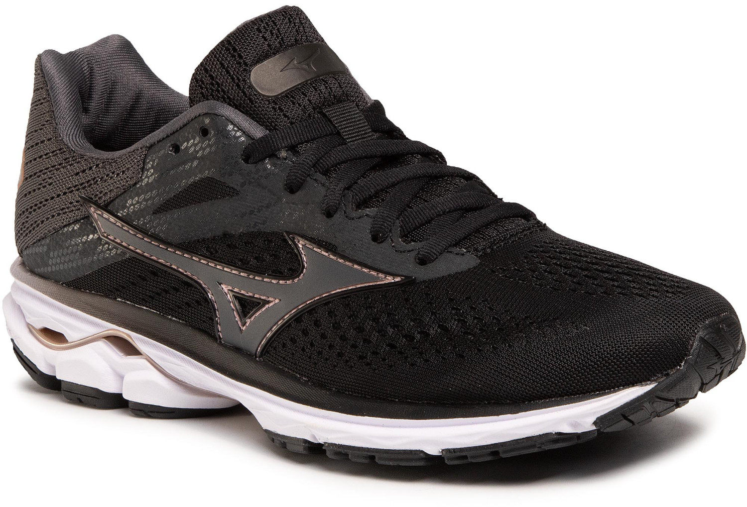 Mizuno Wave Rider 23 Women black/dark shadow/champagne ab 91,01 ...