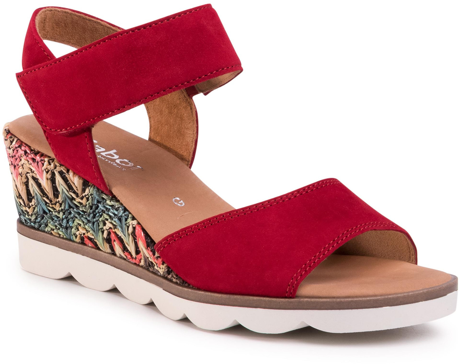 Gabor Wedge Sandals (42.844) rubin red ab 84,50 € | Preisvergleich bei ...