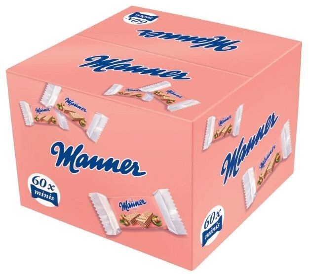 Manner Schnitten Original Neapolitaner Minis ab 2,34 € | Preisvergleich ...