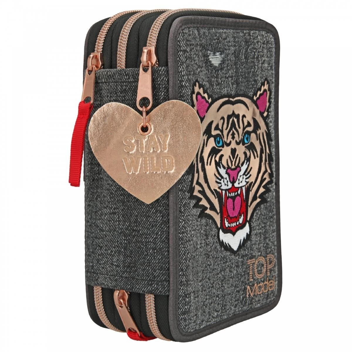 Depesche Trousse TopModel 3 compartiments Tiger Jeans au meilleur prix ...