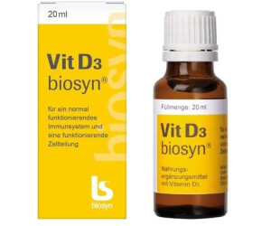 biosyn Vit D3 Tropfen (20 ml) ab € 7,31 | Preisvergleich bei idealo.at