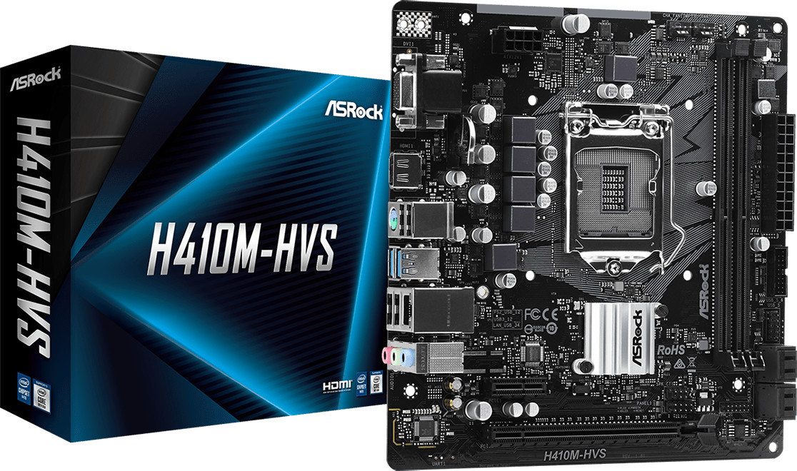 ASRock H410M-HVS ab 36,95 € | Preisvergleich bei idealo.de