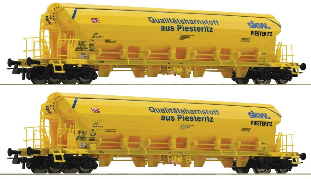 Roco 2-tlg. Set: Schwenkdachwagen, DB AG (67142) ab 98,00 € | Preisvergleich bei idealo.de