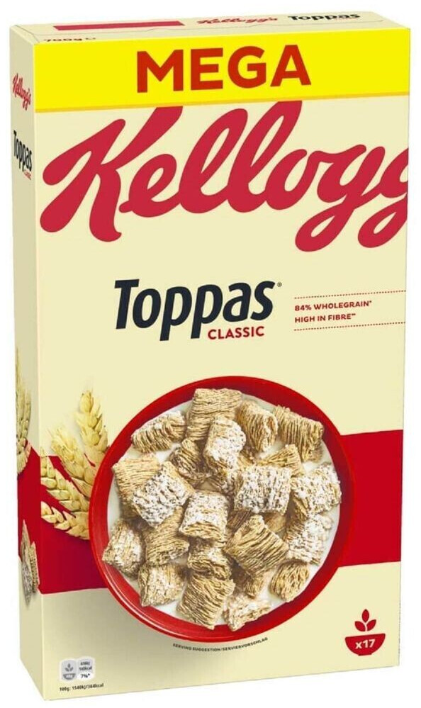 Kellogg's Toppas Classic (700g) (Mai 2024 Preise) | Preisvergleich bei ...