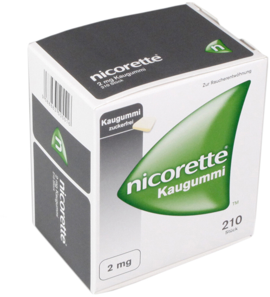 Nicorette Kaugummi 2 mg (210 Stk.) ab 46,22 € | Preisvergleich bei ...
