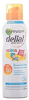 Garnier Delial Sensitive Advanced Niños Bruma antiarena SPF 50+ (200 ml ...