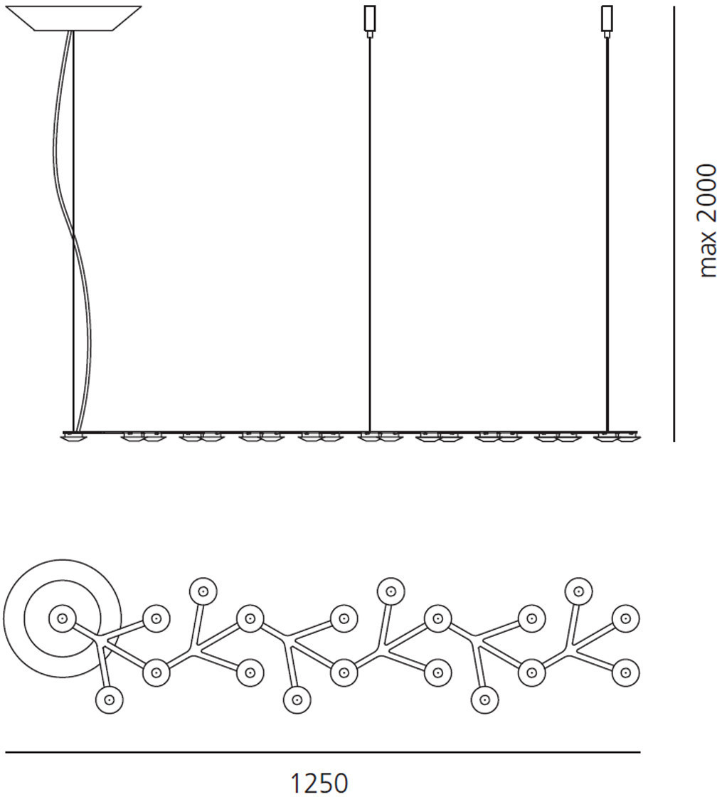 Artemide LED Net Line 125 Sospensione weiß glänzend ab 1.467,00 ...